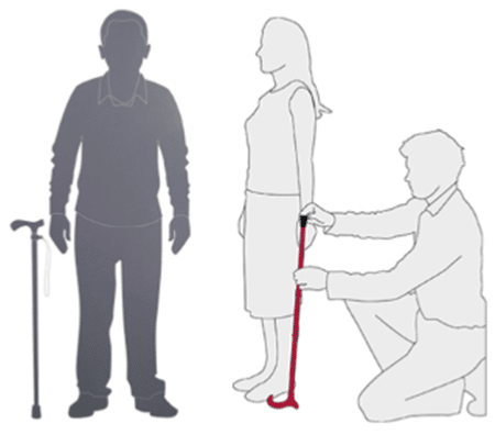 Walking stick guide - Independent Living Centre
